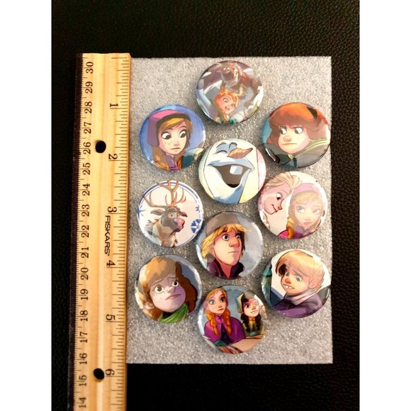 Personally Made by Donovan | Accessories | Frozen 2 Buttons Handmade ...